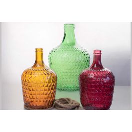 VV6036C035 - DAME JEANNE TEXTURE GEOMETRIQUE VERT FORET 12L - DAME ...